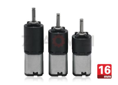 China Rated Voltage 6V small electric gear motors With 16mm Diameter , Low Speed for sale