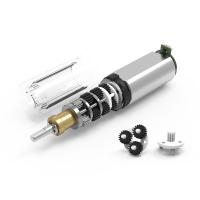 China PD008008-5 2100RPM 50gf.Cm Micro Plastic Planetary Gearbox 8mm Stepper Gear Brush DC Motor for sale