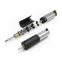 China PD008008-5 2100RPM 50gf.Cm Micro Plastic Planetary Gearbox 8mm Stepper Gear Brush DC Motor for sale