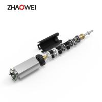 China Micro Plastic Planetary Gearbox 8mm Stepper Motor PD008008-168 67RPM Low Rpm for sale