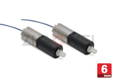 China Plastic DC Motor Gearbox 3V 6mm For Electronic Locks , 176 Rpm Rated Speed for sale