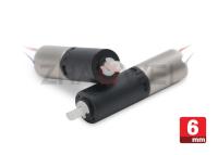 China Plastic DC Motor Gearbox 3V 6mm For Electronic Locks , 176 Rpm Rated Speed for sale