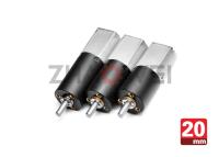 China 20mm Length Electric Speed DC Gear Motor 12V For Massager , 20mm Dia for sale