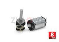 China 4.2V 162rpm Small DC Geared Motor With 44gf.cm Horque And Low Noise for sale