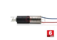 China Small Coreless Robot Gear Motor 3V 6mm For Car Jacking System , ROHS ISO Lised for sale