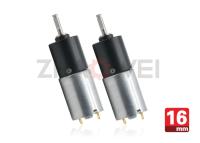 China High Precision 37*16mm DC Gear Motor 6V With Permanent Magnet , 500 Hours Life Time for sale