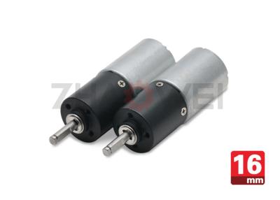 China 105mA No - Load Current Planetary DC Gear Motor 16mm 9V With Small Gearbox for sale