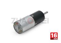 China 105mA No - Load Current Planetary DC Gear Motor 16mm 9V With Small Gearbox for sale
