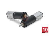 China 0.3mm Tolerance DC Gear Motor 3V 10mm For Solar Tracker , Metal Output Shaft for sale