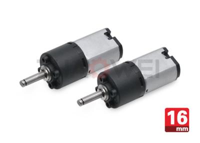 China 6V 9V Micro DC Planetary Geared Motor 16mm For Electric Shutters , Plastic Material for sale