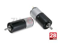 China 24V 380mA Brushed DC Electric Motor High Torque With Three Speed Stage for sale