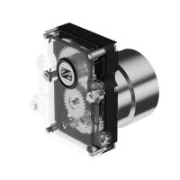 China Compact 30 Rpm Worm Gear Dc Motor 12v For Valve for sale