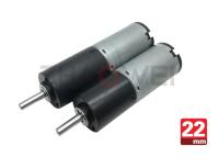 China 20mm PMDC 12V Gear Reduction Motor For Portable Dryer , ROHS ISO Compliant for sale