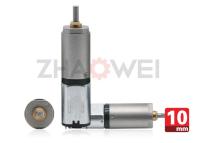 China 10mm 3V Small DC Reduction Gear Motor For Mini Air Conditioning for sale