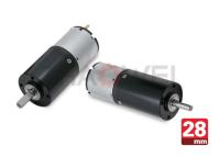 China High Torque 28mm 12v / 24v Planetary DC Gear Motor For Automatic Vending Machine for sale