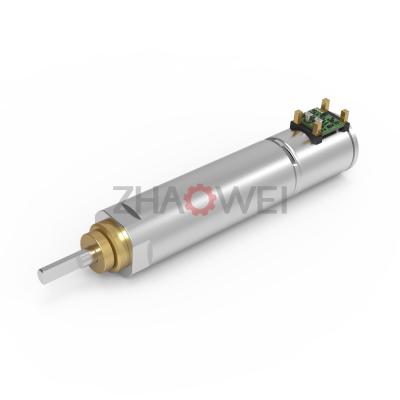 China 12rpm 3.4mm Planetary Stepper DC Gear Motor With Encoder 1.5V 3V 6V for sale