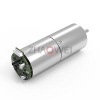 China 12V 24V 5rpm 24mm Planetary Gear Reducer Motor With Encoder for sale