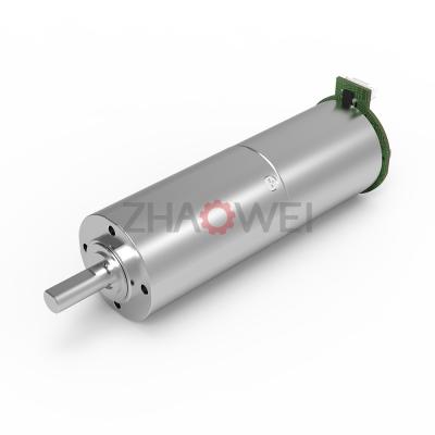 China 6rpm BLDC Electric DC Gear Motor 28mm 12v 24v For Coffee Machine for sale