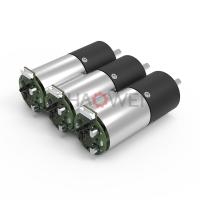 China 6rpm 12 24 Volt 24mm Plastic Planetary Gearbox BLDC Motor for sale