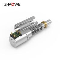 China ZWBMD004004-125 Low Noise Micro Planetary Gearbox With Stepper Gearmotor Dia 4mm 12rpm for sale