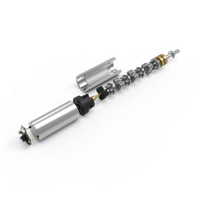 China Low Power Dia 6mm Metal Gear Motor 11rpm Micro Geared Stepper Motor for sale