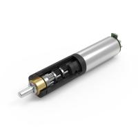China PTZ Camera Plastic Planetary Gearbox Dia 6mm 181rpm 12v Stepper Coreless Motor for sale