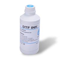 China Clog Resistant Epson Dtf Ink Stable Flow Cyan Ink For High Speed Printing for sale