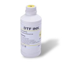 China High Chroma Epson DTF Printer Ink Yellow Printing Flexible Wash Resistant for sale