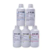 China 500ml Clog-Preventive Water-based Pigment DTF Printer Ink Cartridge for Cotton and Polyester for sale