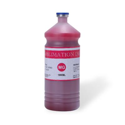 China CMYK Solid Color Sublimation Ink 1000ml/Bottle Officeworks  Red Printing Ink for sale