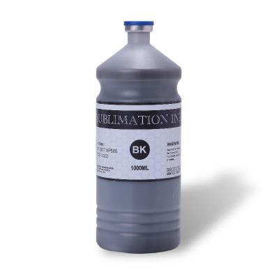 China 1L Sublimation Printer Ink Epson Water Based Black  Ink Sublimation for sale
