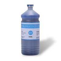 China Clear Cyan Sublimation Printer Ink Bright Transparent   Screen Printing Transparent Ink for sale