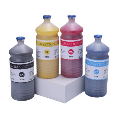 China CMYK 1000ML Epson Sublimation Ink For Hp Printer Water Based Pigment Ink for sale