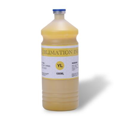 China Yellow Sublimation Ink  Epson C63 C67 C86 Vibrant Heat Transfer Ink for sale