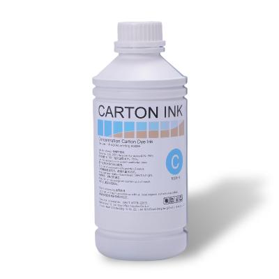 China Smooth Consistent  Flow Carton Ink Digital Corrugated Printing Dye Sublimation Ink for sale