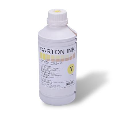 China High Concentration Epson Sublimation Yellow Dye Digital Inkjet Printing Ink for sale