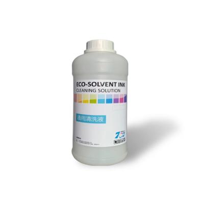 China Weak Solvent Printhead Cleaning Liquid 1L Oil Based Inkjet Ink Head Cleaning Solution for sale