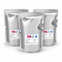 China Sportswear Elastic TPU Transfer Powder 90-150um 115-130°C Low-Melt Adhesive for sale