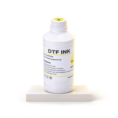 China High-Chroma Yellow DTF Textile Ink 250ml for Vivid Apparel Film Transfers for sale