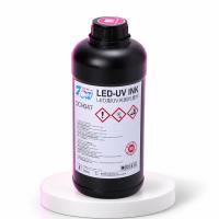 China TOYO Magenta Soft UV Ink 1000ml for Ricoh G5 G6 Printheads with Flexible Cured Film for sale