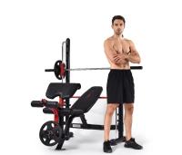 China Foldable Adjustable Fitness Equipment Weight Bench Perfect for Commercial or Home for sale