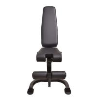 China Adjustable Multifunction Commercial Bench in Dark Grey Assembled Size 1585*645*1230 for sale