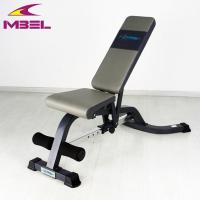 China Adjustable Gym Fitness Equipment Ab Sit Up Bench For Effective Exercises Grey/Black for sale