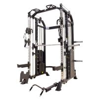 China Men's Home Gym Equipment Black Shining All-In-One Gym Smith Machine for Bodybuilding for sale