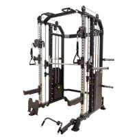 China Men's Home Gym Equipment Black Shining All-In-One Gym Smith Machine for Bodybuilding for sale