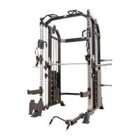 China Men's Home Gym Equipment Black Shining All-In-One Gym Smith Machine for Bodybuilding for sale