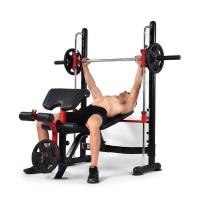 China 1790x1880x1770 mm Weight Lifting Bench Flat Bench Press Gym Fitness Equipment N.W. kgs 64 for sale