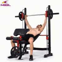 China 1790x1880x1770 mm Weight Lifting Bench Flat Bench Press Gym Fitness Equipment N.W. kgs 64 for sale