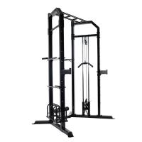 China Men's Multifunctional Gym Fitness Power Rack Heavy Duty with OEM ODM Service for sale