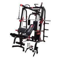 China Black Multi Function Station Equipment for Home Gym Exercise and Strength Training for sale